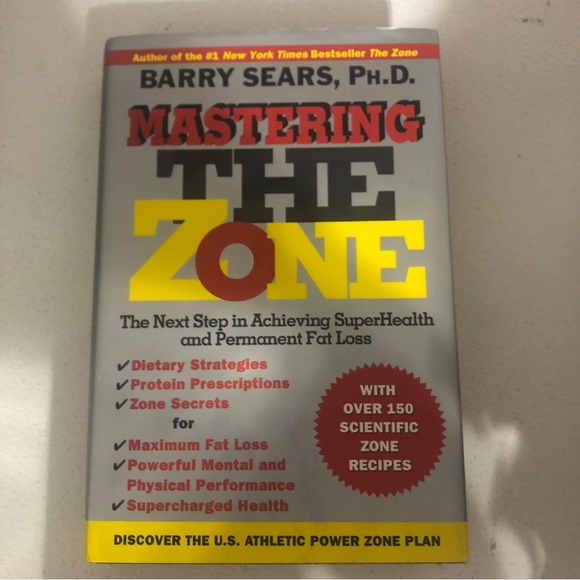 Other | Mastering The Zone Diet By Barry Sears Book Sale | Poshmark